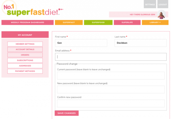 Logging In - SuperFastDiet | Intermittent Fasting Plan